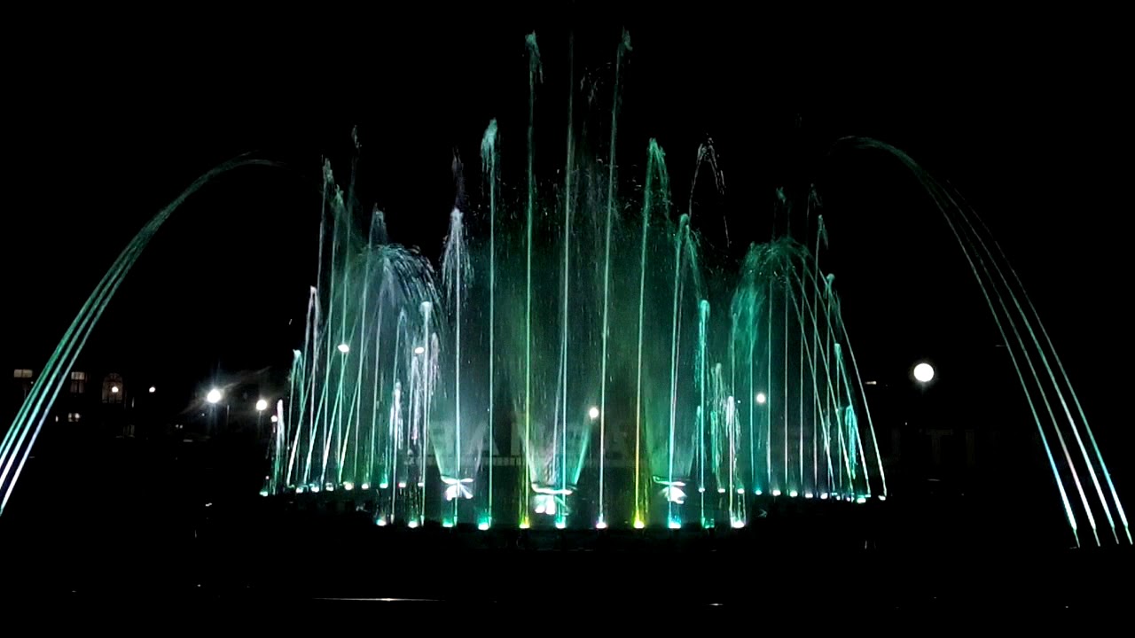 Dancing Color Fountain. Located at Pob. Banga,Aklan. - YouTube