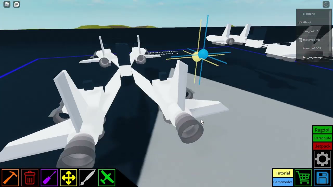 how to make a mini pvp hoverboard in roblox plane crazy - YouTube