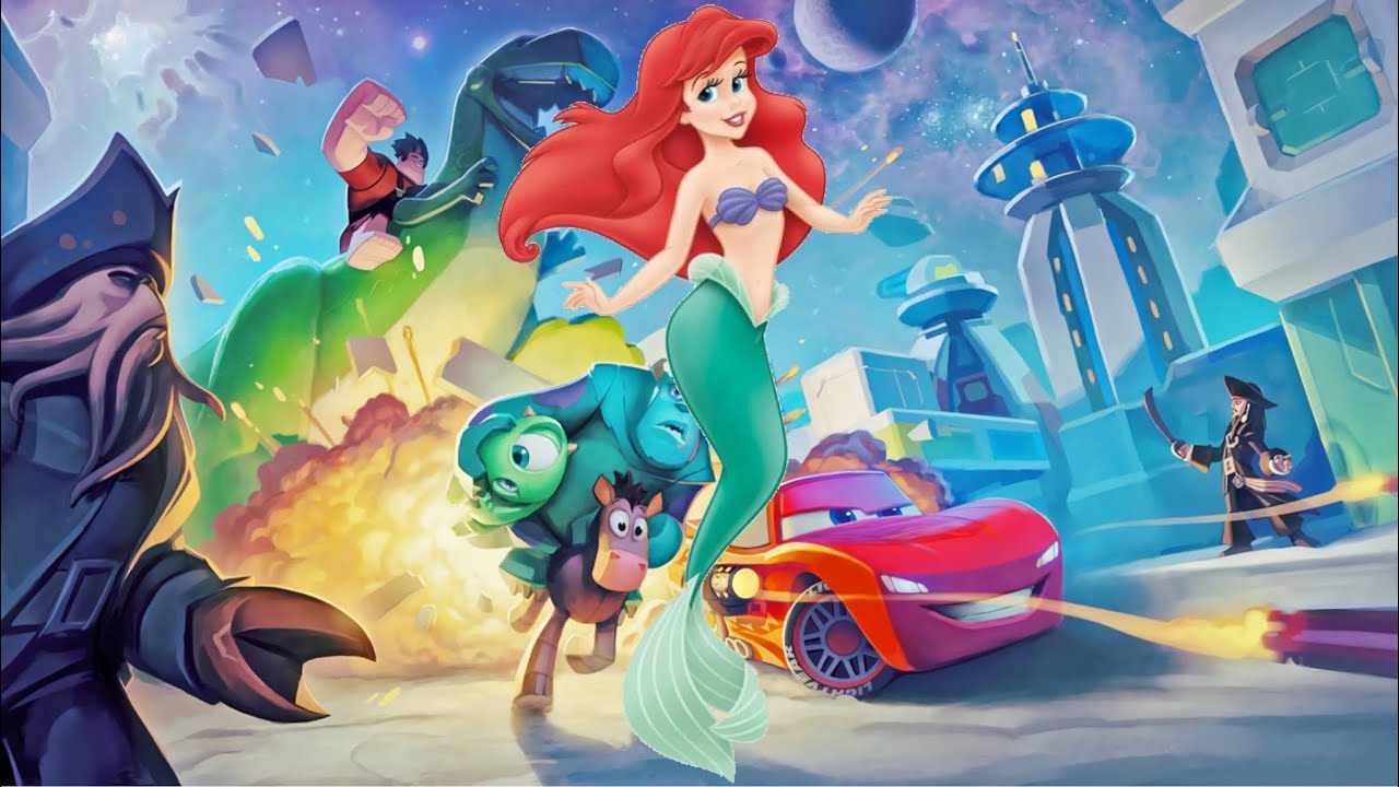Disney Infinity 4.0: Ariel Special Move (The Little Mermaid) - YouTube