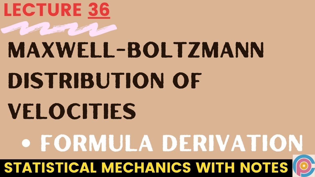 maxwell -boltzmann distribution of velocities | Maxwell law of ...