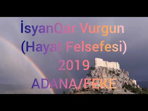 #MELANKOLİK #FEKERAP #FEKELİ  İsyanQar Vurgun - (Hayat Felsefesi). 2019 (Official Lyric Video)
