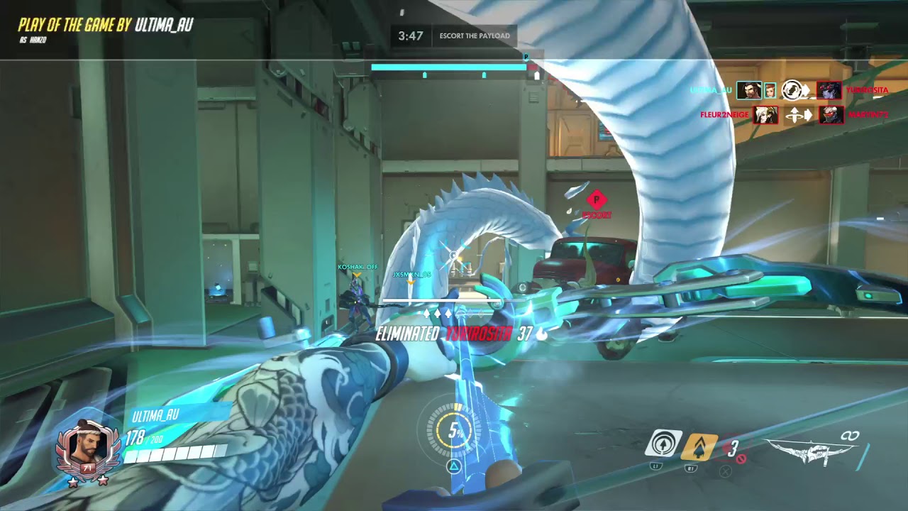 Overwatch: Hanzo ult - YouTube