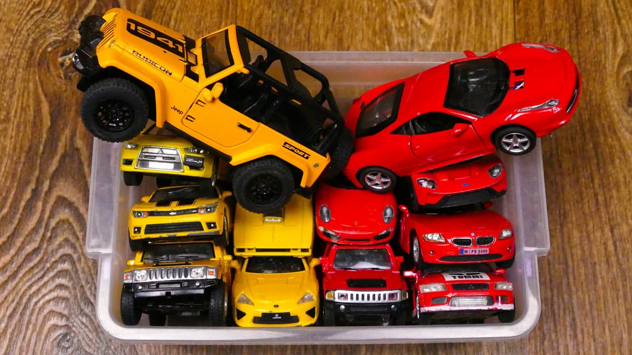 Premium Collection of Diecast Model Cars in Box - YouTube