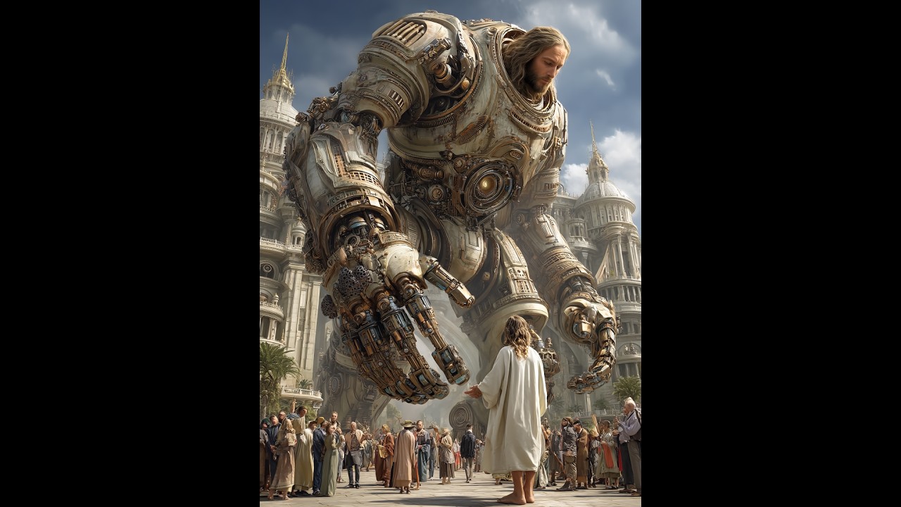 Cyber Jesus , AI video - YouTube