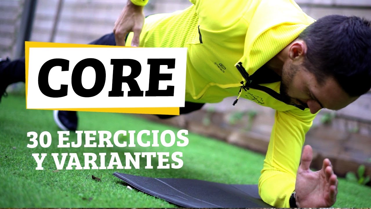 30 ejercicios de CORE para todos los niveles - YouTube