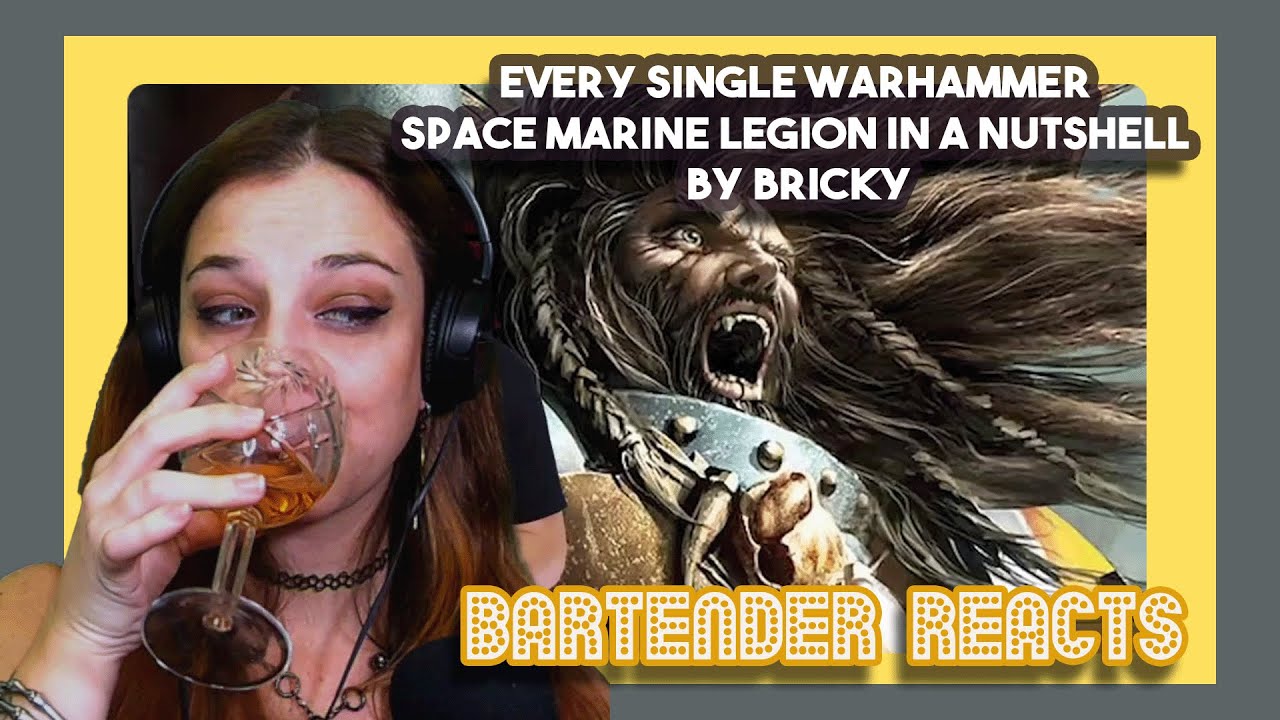Bartender Reacts | Every Single Warhammer Space Marine Legion in a ...