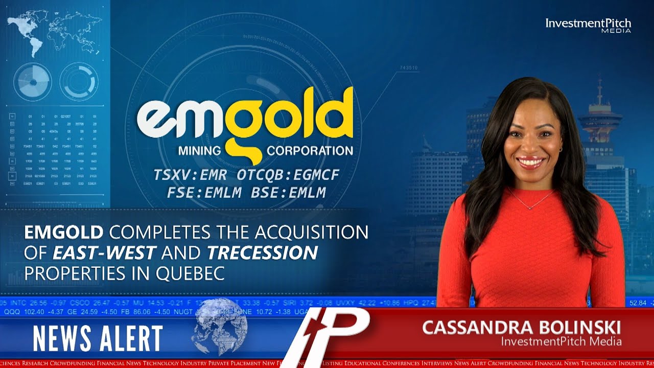 Emgold Mining Corporation has completed the acquisition of two ...