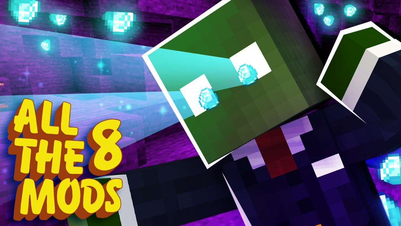 The Power of Diamond Sight - Ep.14 - Minecraft All The Mods - YouTube