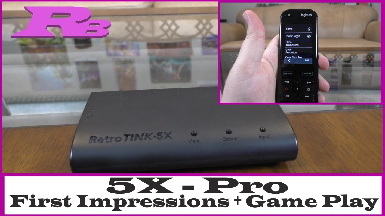 RetroTINK 5X Pro: First Impressions and Game Play (2021) - YouTube