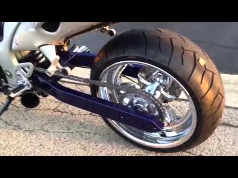 05 Hayabusa 8 inch stretch - YouTube
