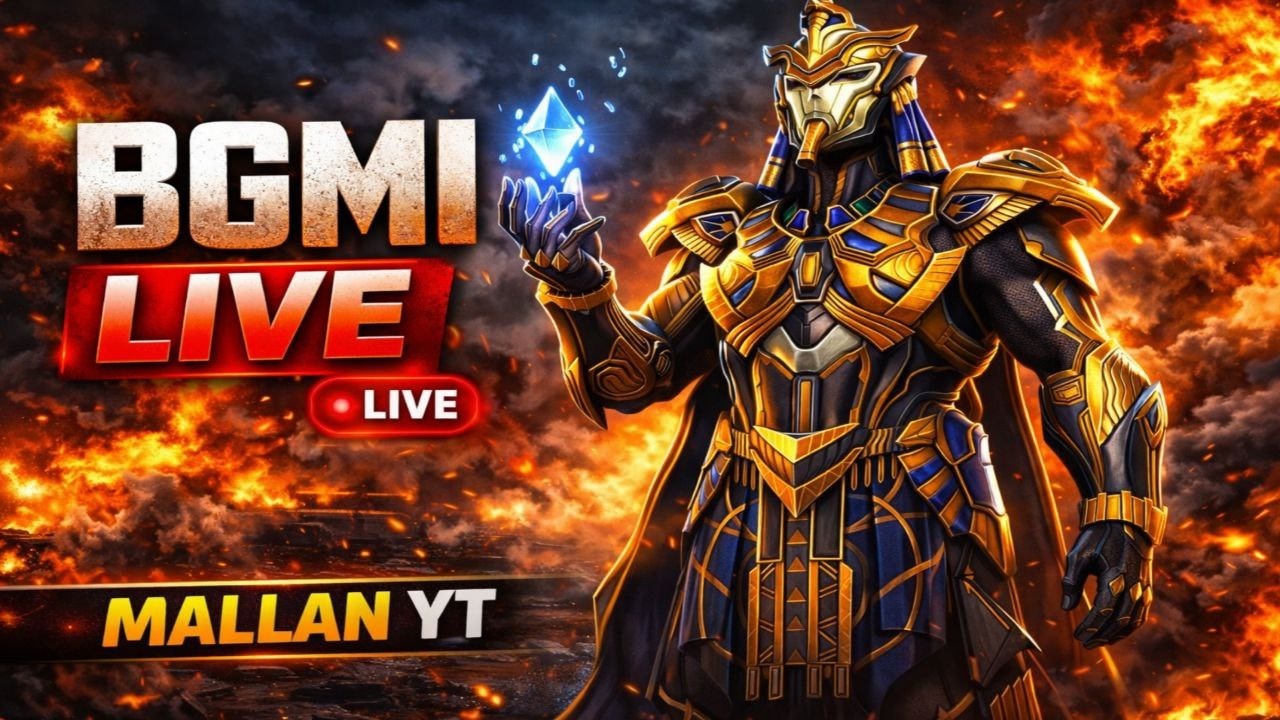 BGMI LIVE Malayalam 🔥 Rank Push & Full Gyro Clutch | Mallan YT - YouTube