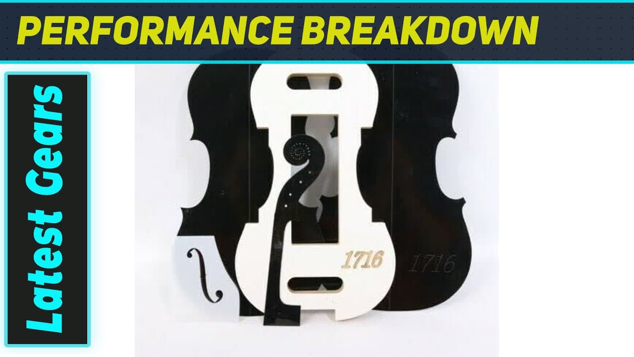 Ultimate Stradivari 1716 Violin DIY Template Tool - YouTube