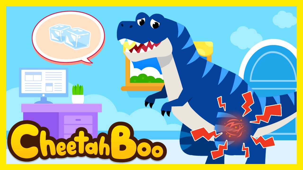 Help, Doctor! Tyrannosaurus hurt his leg!🦖| Dinosaur for Kids ...