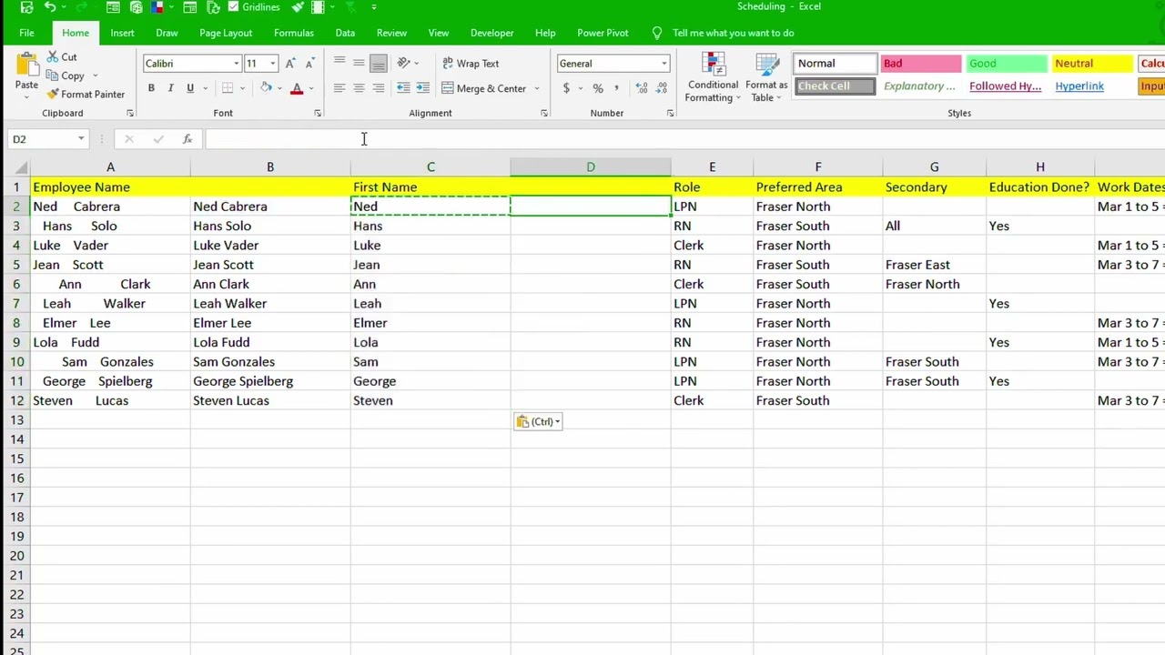 How To Clean And Organize Raw Data In Excel YouTube How To Clean And Organize Raw Data In Excel YouTube