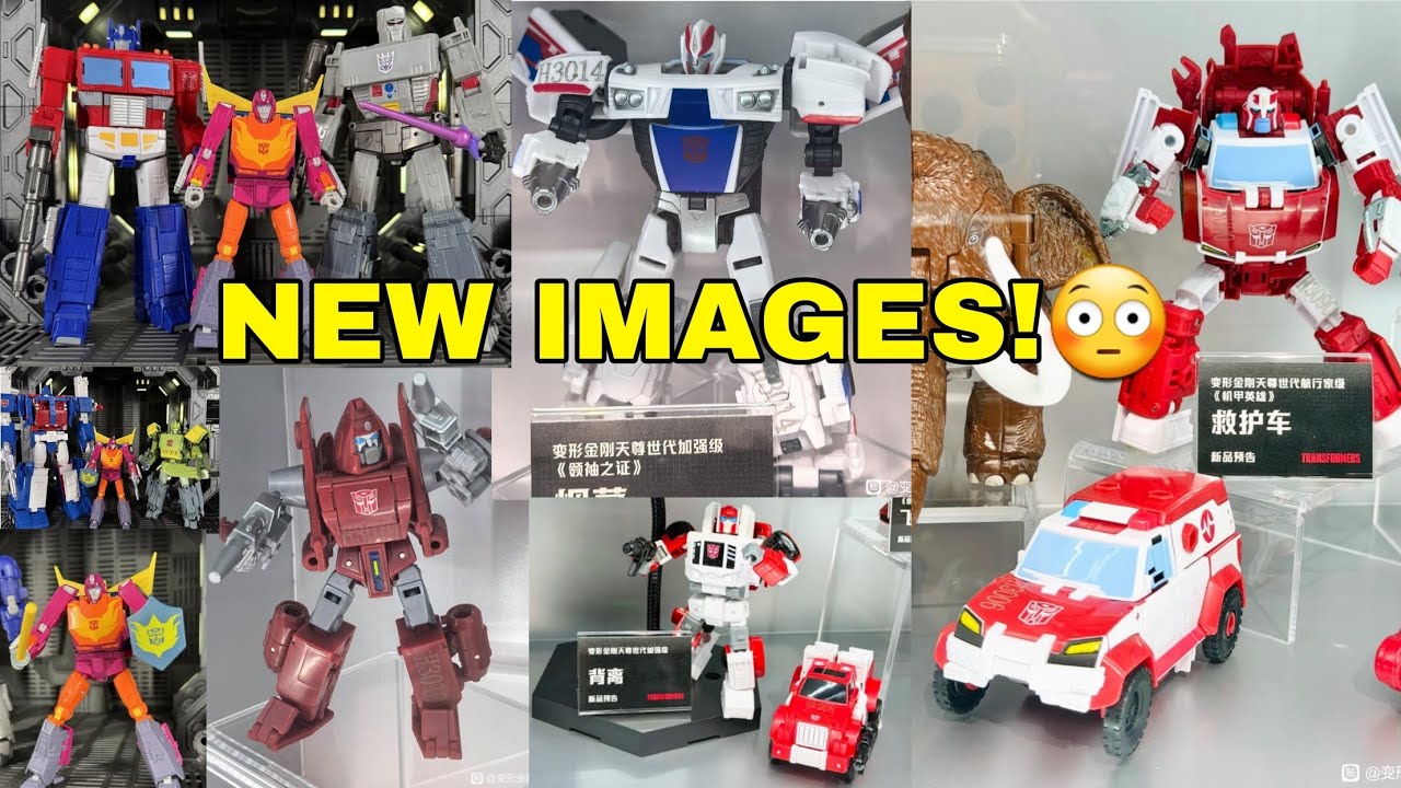 NEW PICS! Transformers AOTP Animated Ratchet,Prime Smokescreen, SS86 ...
