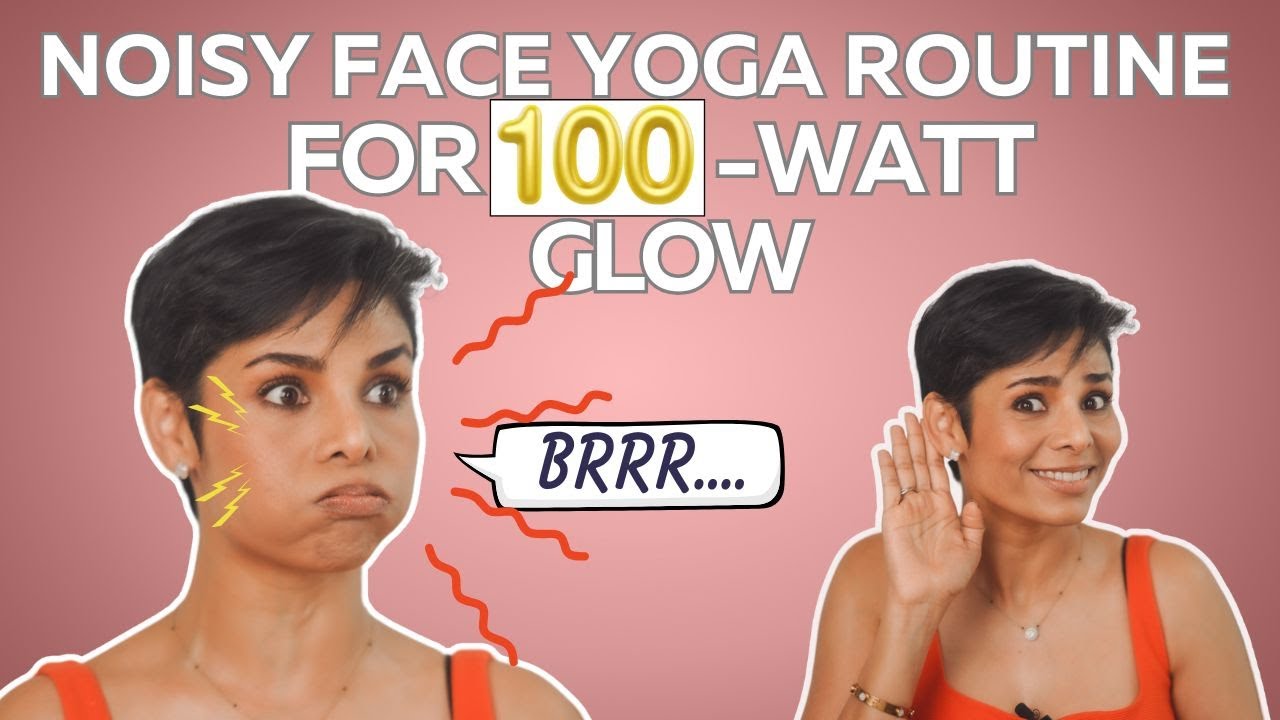 Noisy Full Face Yoga for Anti-Aging | 5-Minute Routine to Tone & Lift ...