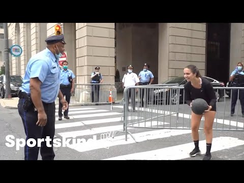 Basketball brings protesters and police together | Sportskind