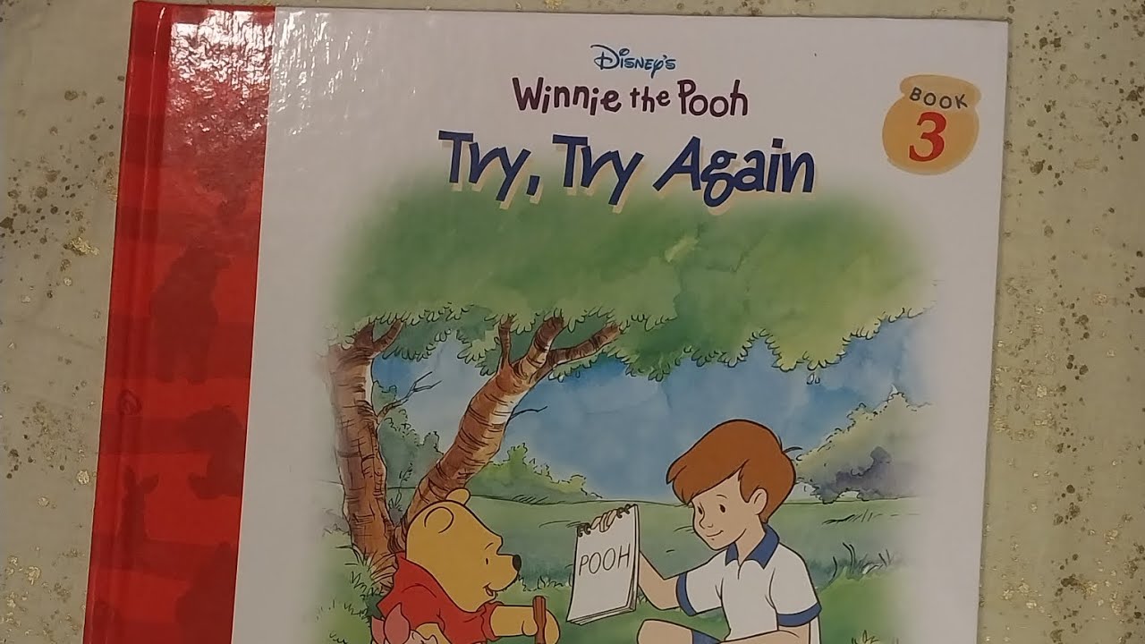 Disney's Winnie the Pooh "Try, Try Again" Book 3 - YouTube