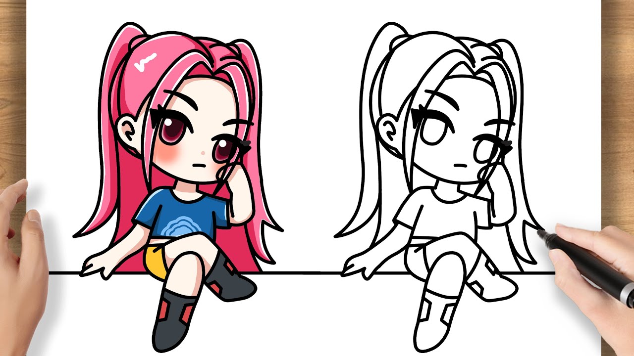 How to Draw Huntrix Mira | KPop Demon Hunters - YouTube