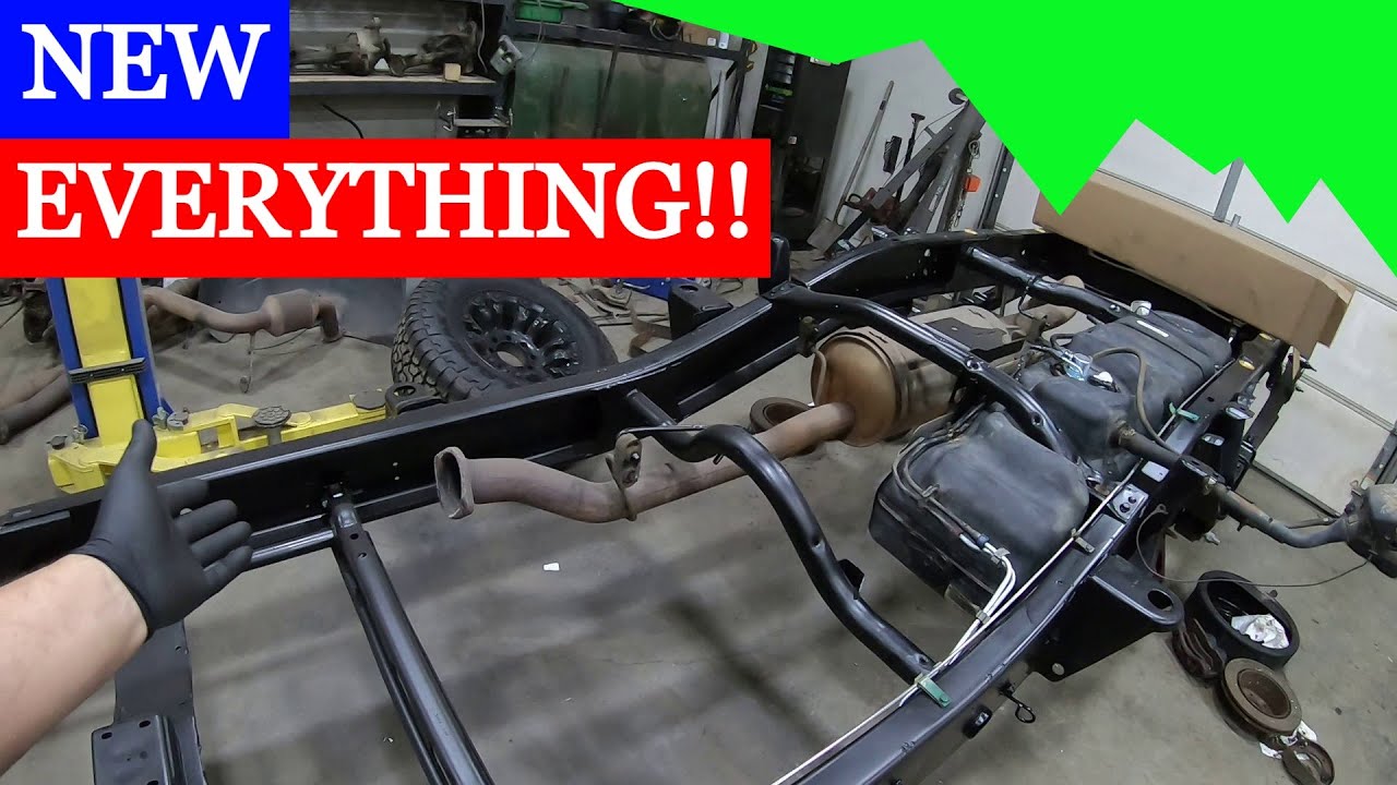 MANUAL TRANSMISSION Silverado 2500HD, Frame Off Rebuild Part 2 - YouTube