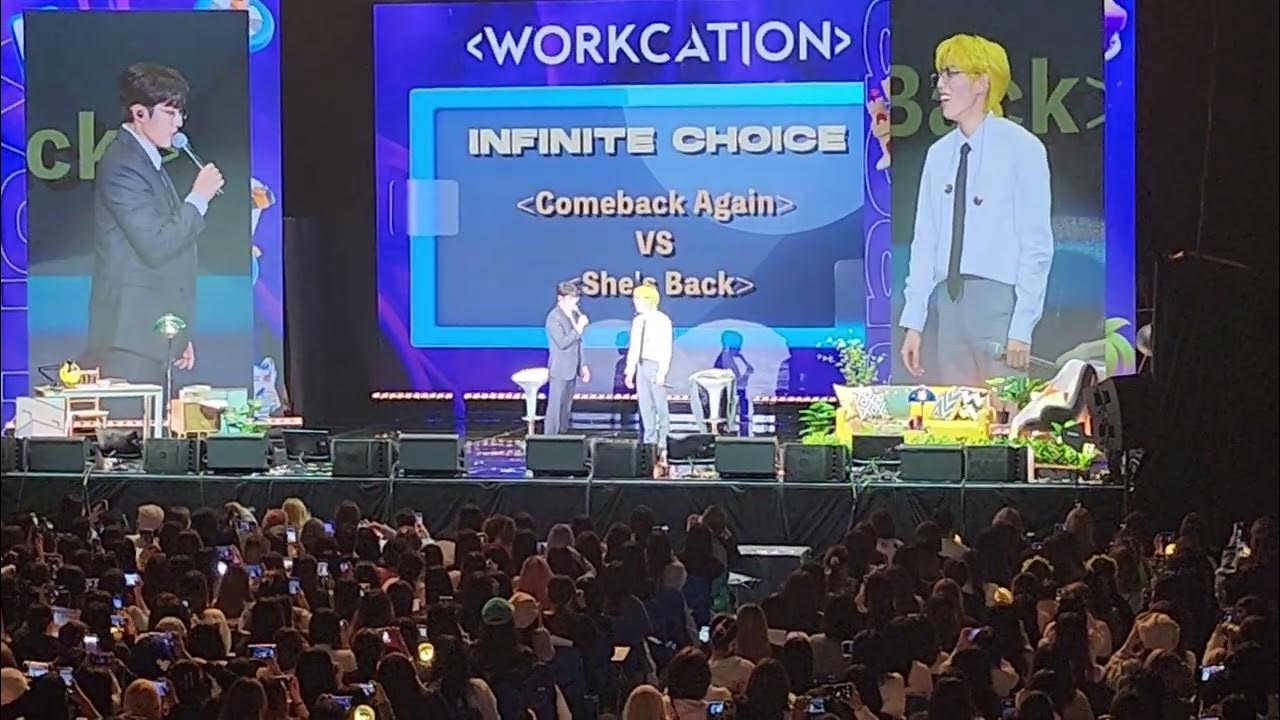 2023.11.29 Jang Dong Woo & Lee Sung Yeol Fan Meeting - Game #infinite #인피니트 - YouTube