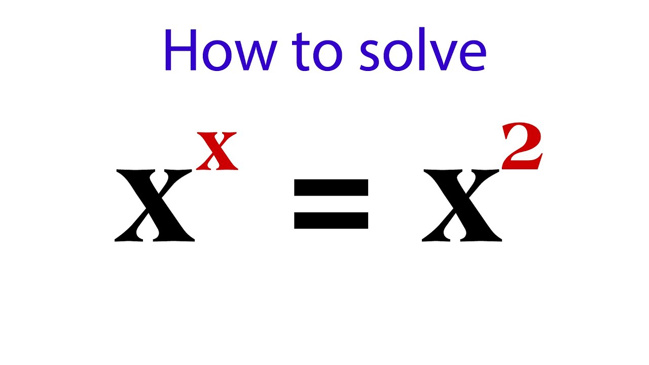 A Nice Math Question What Is X YouTube
