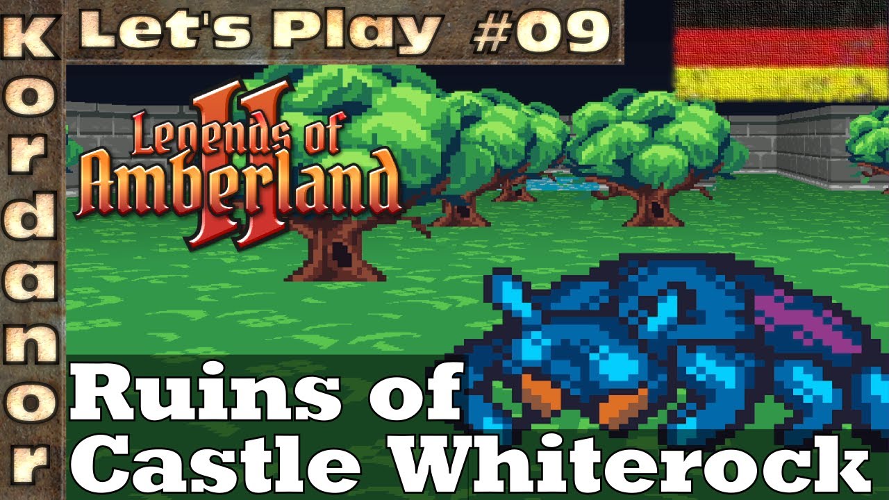 Let's Play: Legends of Amberland 2 #09 Ruins of Castle Whiterock ...