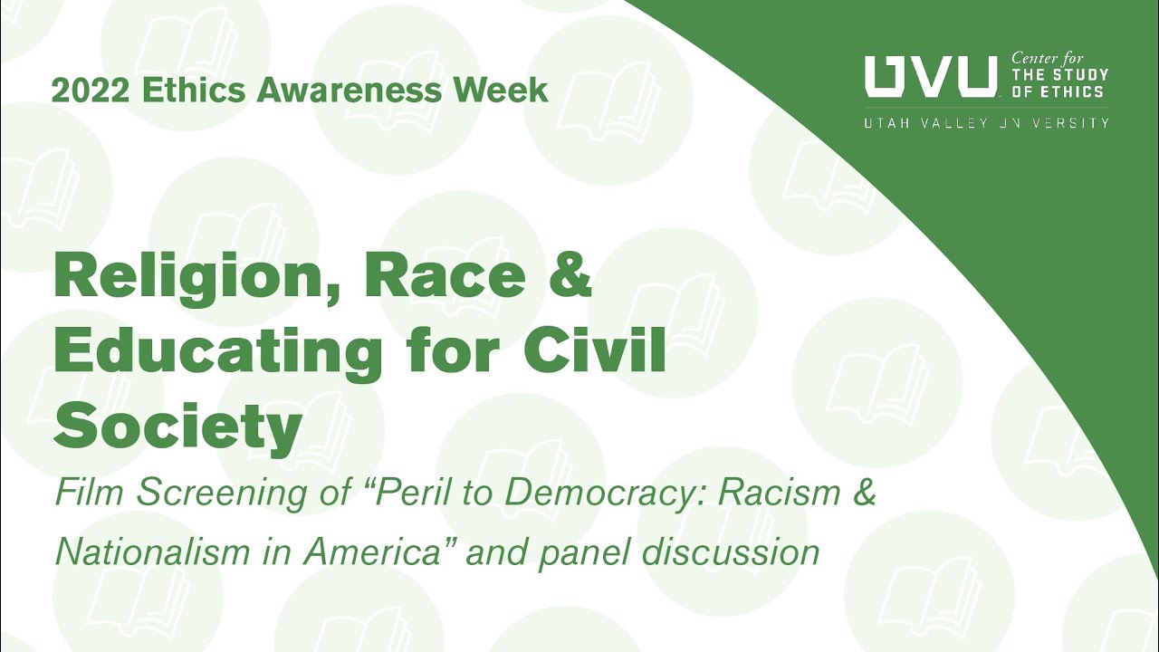 Religion, Race & Educating for Civil Society - YouTube