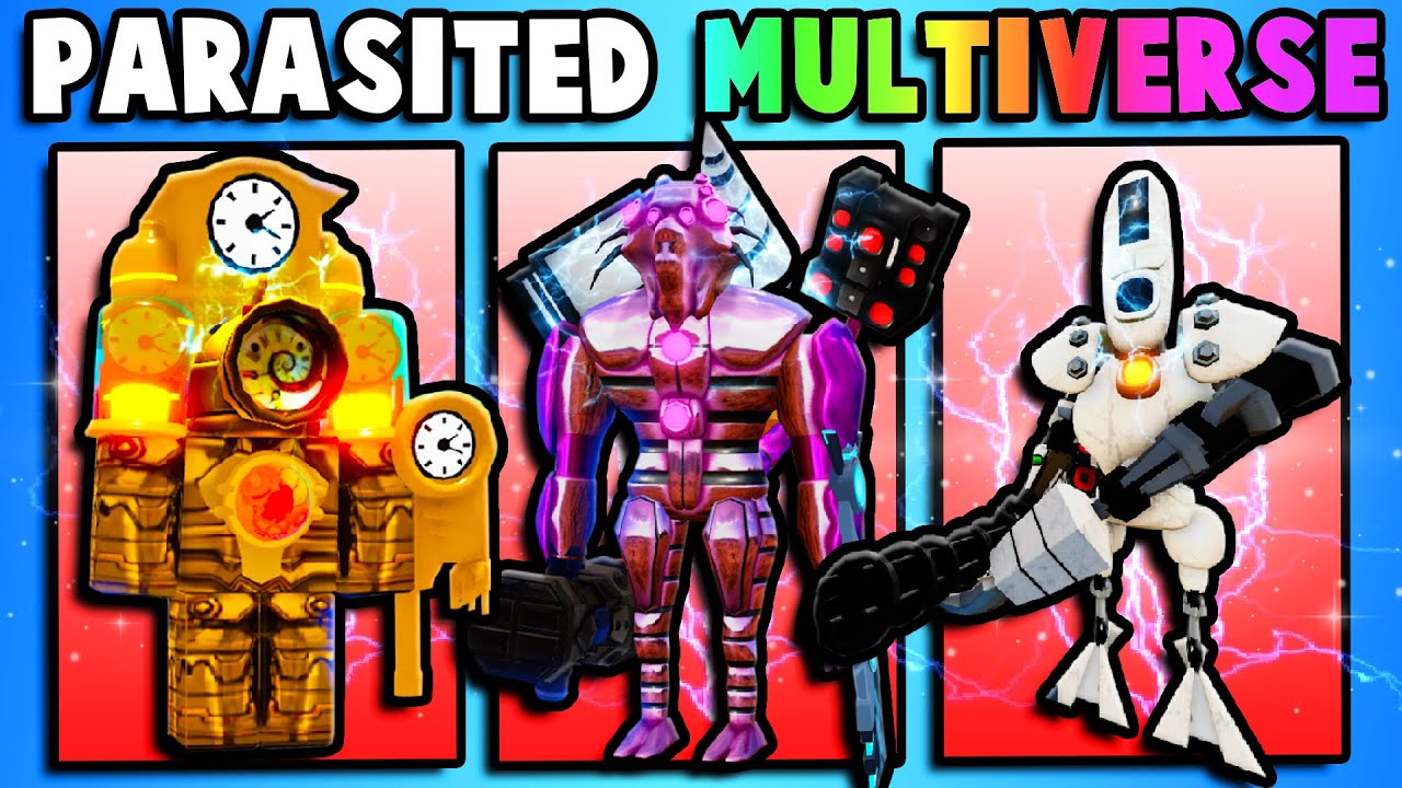 I Used PARASITED MULTIVERSE Units ONLY! (Toilet Verse Tower Defense ...