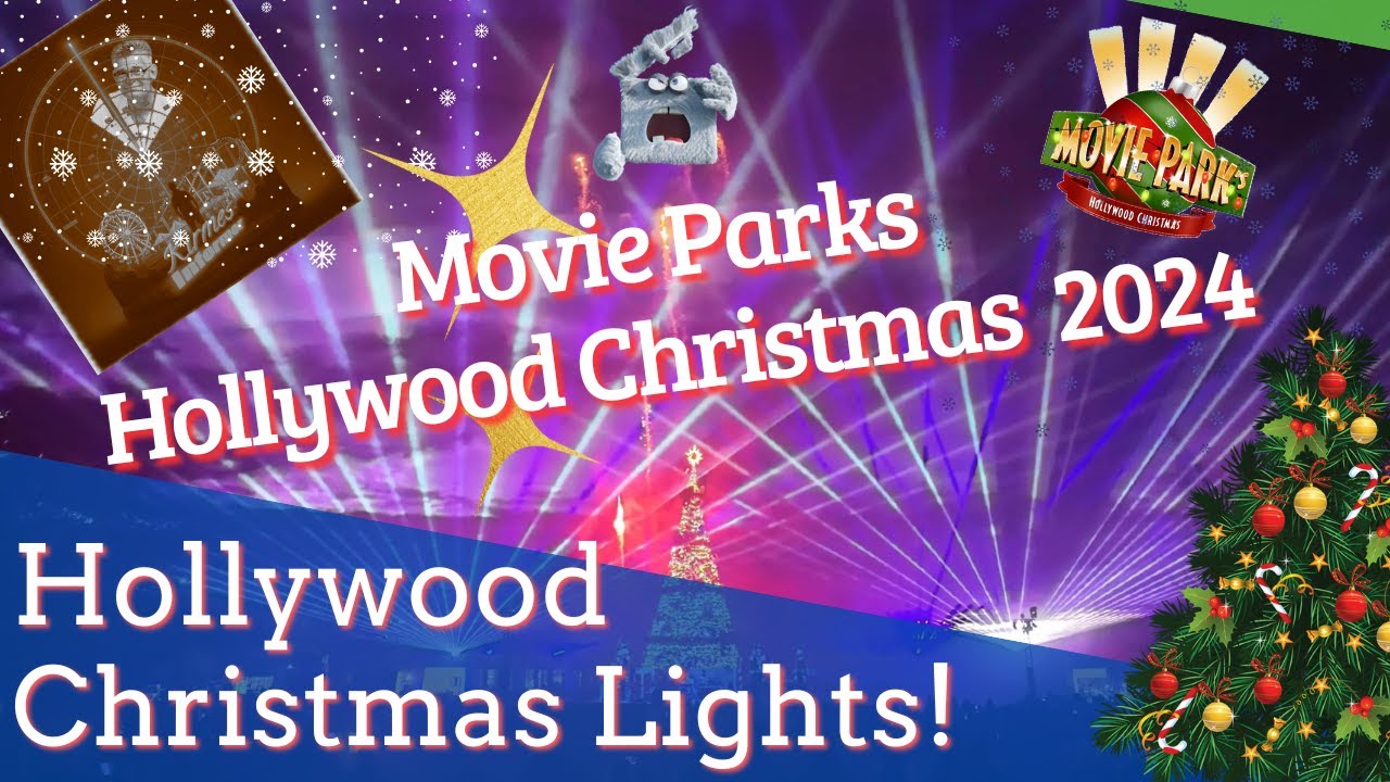 Hollywood Christmas Lights" im Movie Park - Emotional! 😭 - YouTube