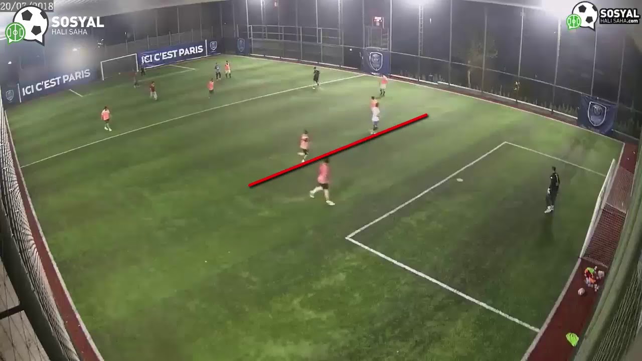 Brilliant Teamwork Goal - Diagonal Run, Pass, Control and Shoot - YouTube