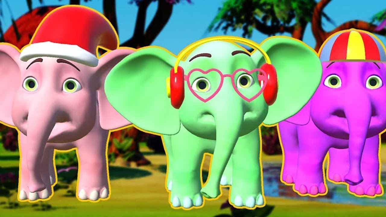 Lakdi Ki Kathi Ek Mota Hathi,Main Tota Hare Rang Ka, Kids Song Hindi ...