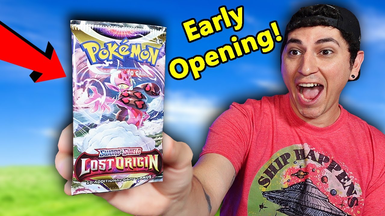 Lost Origin is HERE! Early Lost Origin Pokemon Cards Opening - YouTube