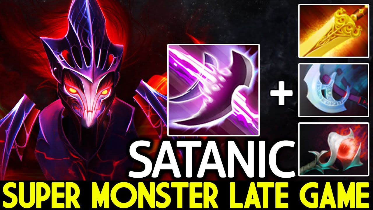 SATANIC [Spectre] Super Monster Late Game No Mercy Gank Dota 2 - YouTube