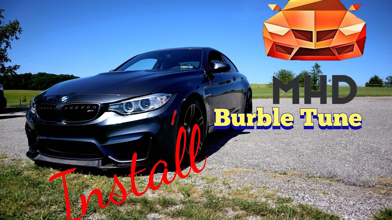 MHD Burble Tune Install on The F82 - YouTube
