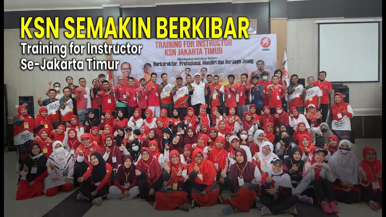Pelatihan Instruktur Senam KSN - YouTube