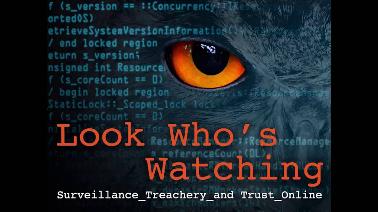 Look Who's Watching Book Trailer - YouTube