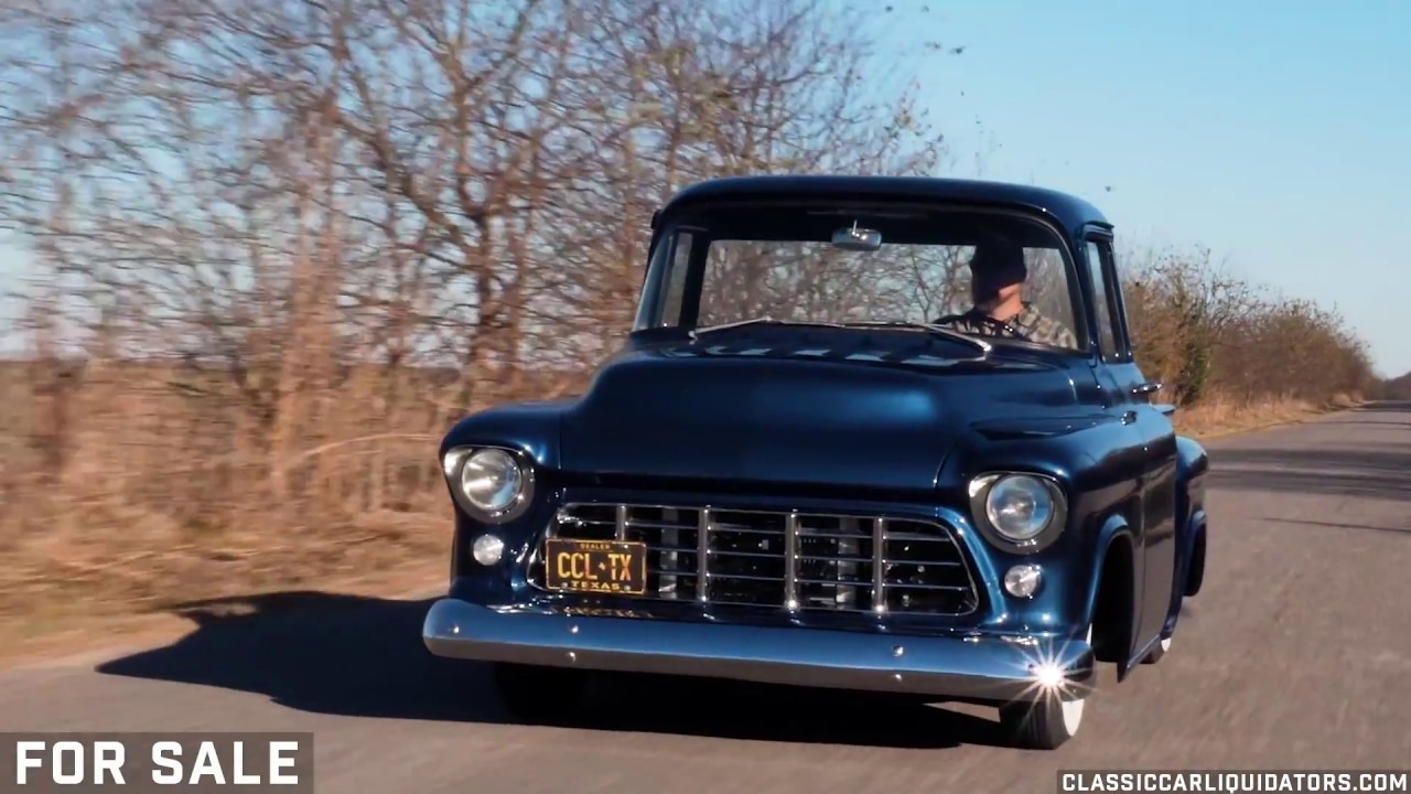 1955 Chevrolet 3100 LS Swap FOR SALE - YouTube