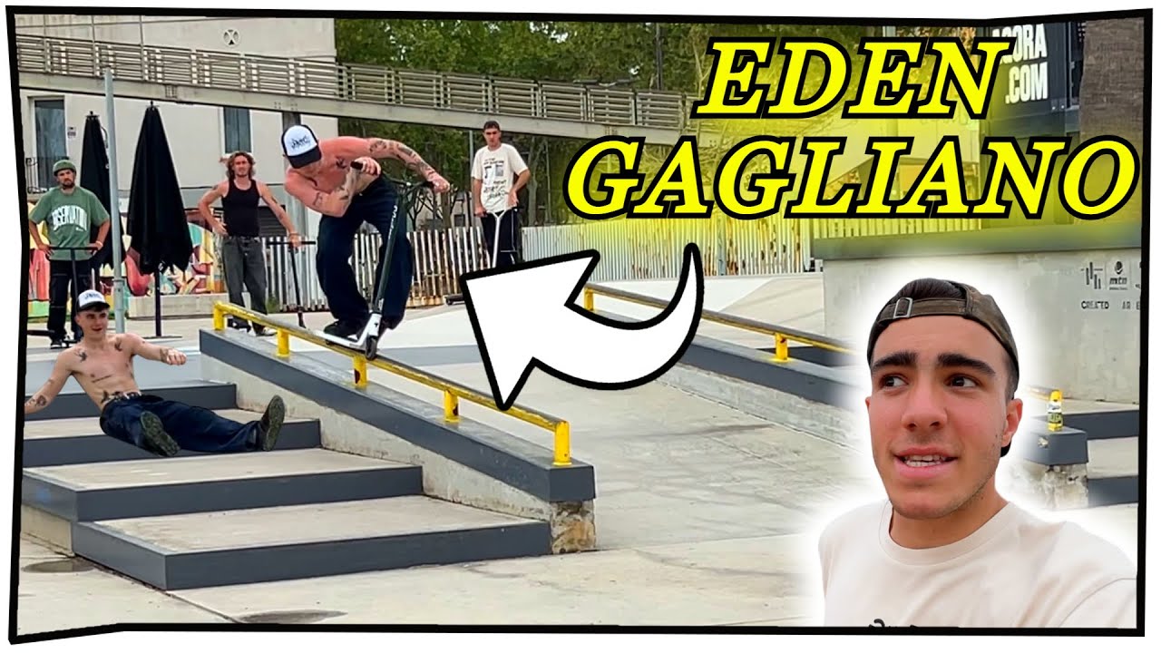 PATINANDO CON EDEN GAGLIANO Y JAKE B-SMITH EN AGORA - YouTube