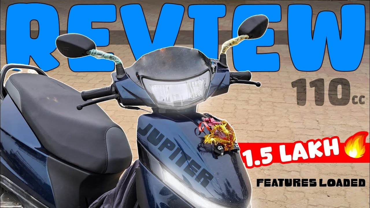 Tvs Jupiter 110cc Review 2024 model | Features | Mileage | smart ...