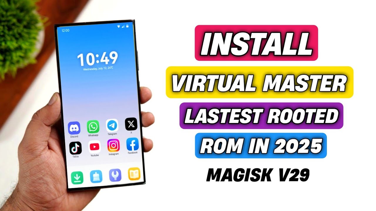 Install Virtual Master Rooted Rom | Root Any Phone In 2025 | Install ...