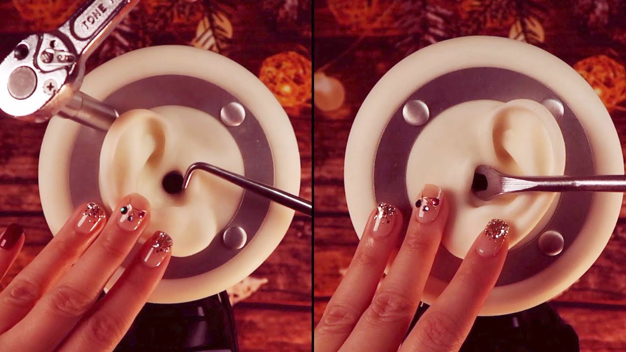 ASMR Fixing Your Both Ears🔧🎄Socket wrench, Thermometer, Spanners (No ...