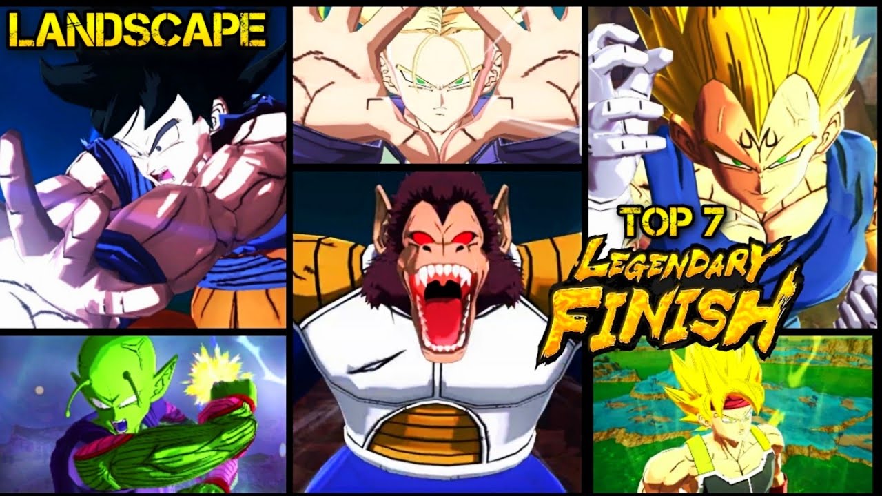 Top 7 Legendary Finish Dragon Ball Legends Youtube