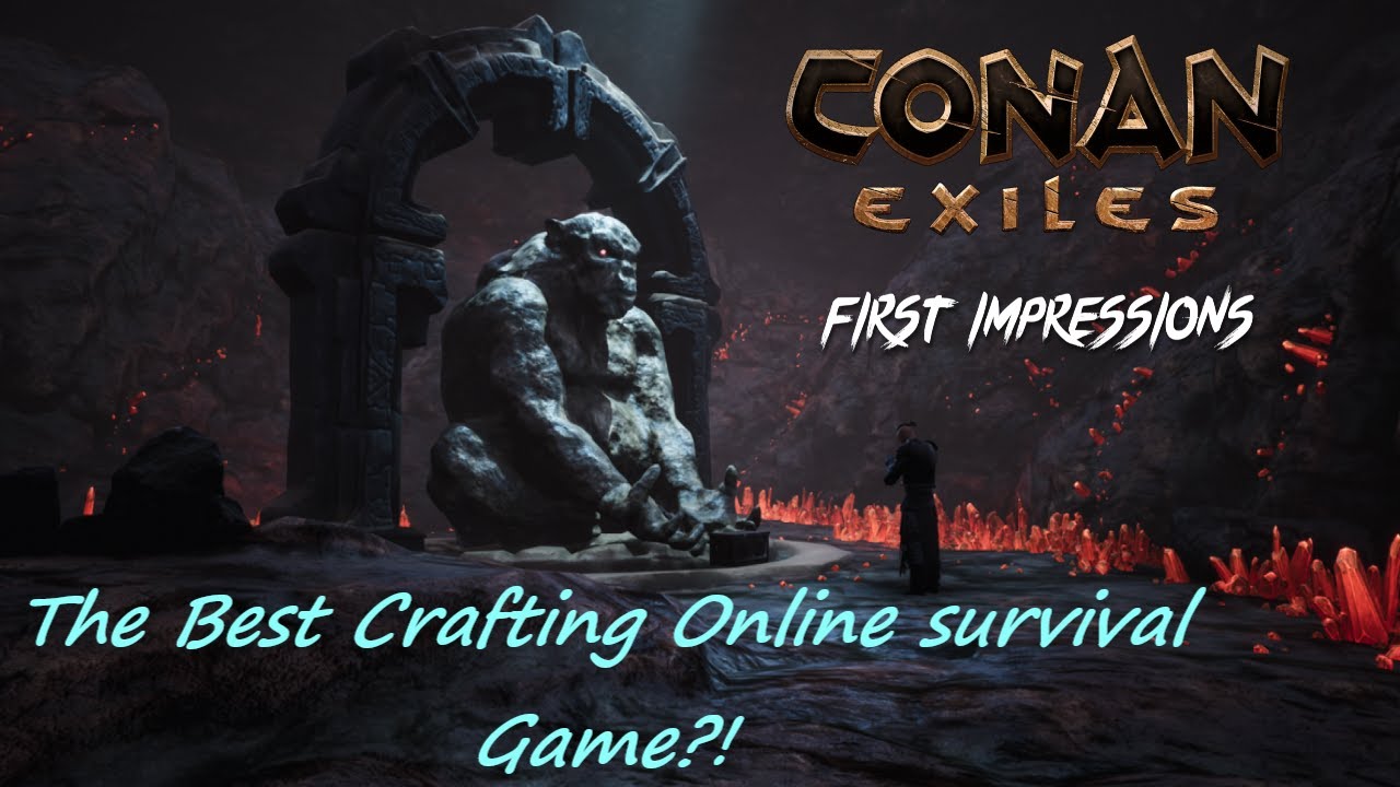 Conan Exiles! The crystal cave! The best Survival Game out there? - YouTube