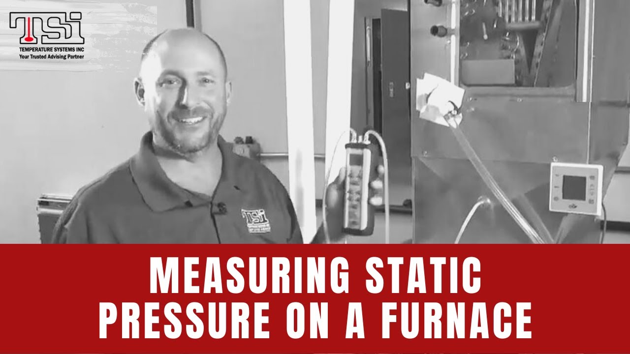 Measure Static Pressure on Furnace - YouTube