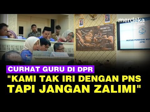 Miris Curhatan Guru PPPK ke DPR: Kami Tak Iri dengan PNS, Tapi Jangan Zalimi!