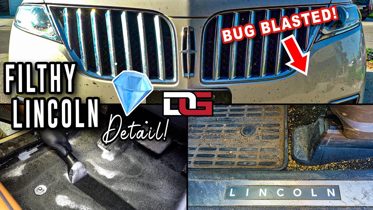 Deep Cleaning a FILTHY Lincoln MKX! | The Detail Geek - YouTube