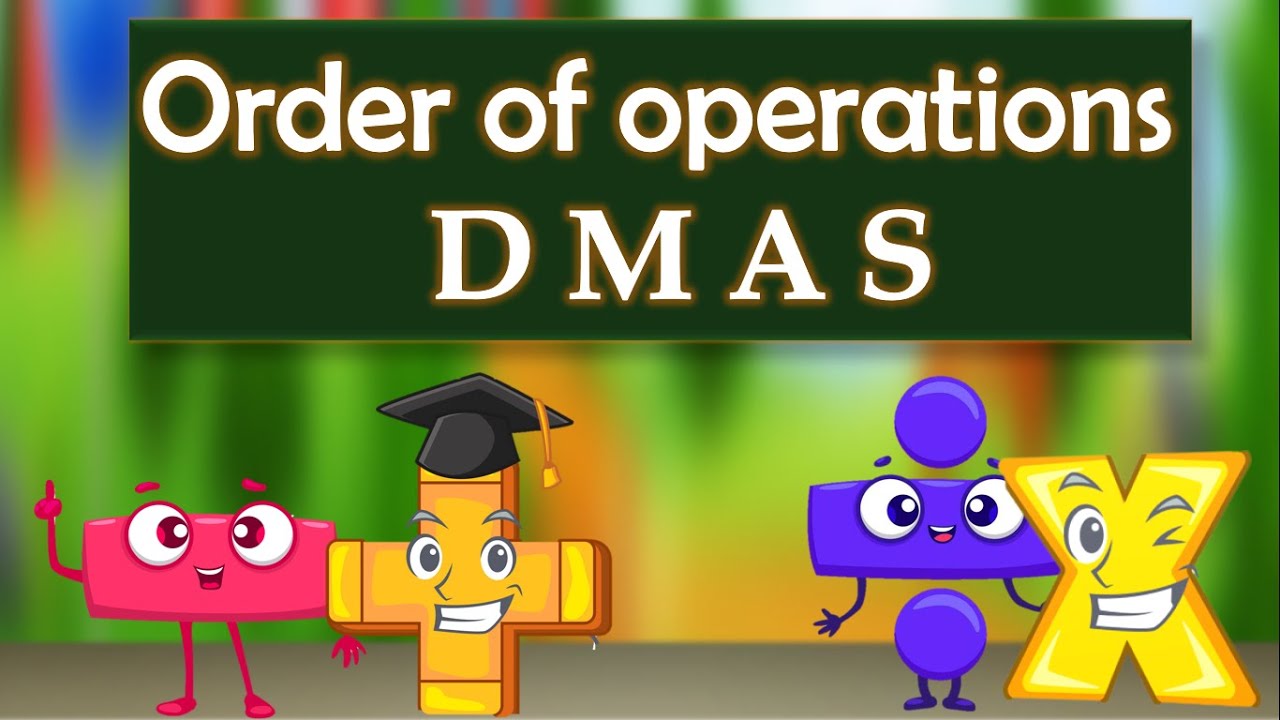 Order Of Operations DMAS | Mathematics Grade 4 | Learning Lab Institute ...