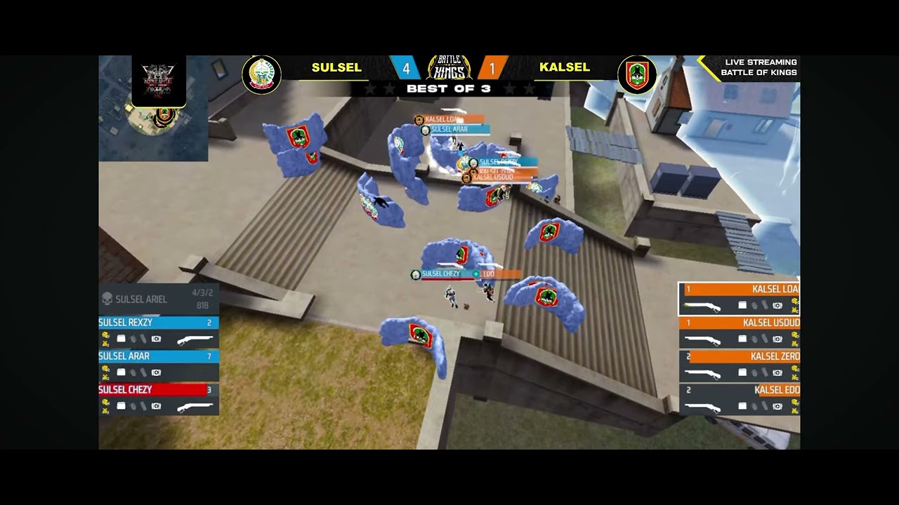 full match game 1 laga battle off king antar provinsi antara SULSEL VS ...