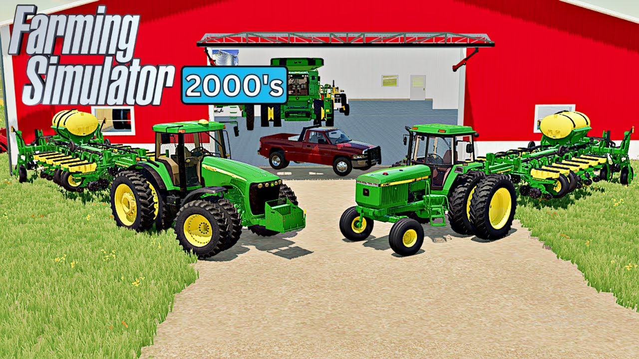 SPRING PLANTING ON 2000'S AMERICAN FARM! (FARMING SIMULATOR 22) - YouTube